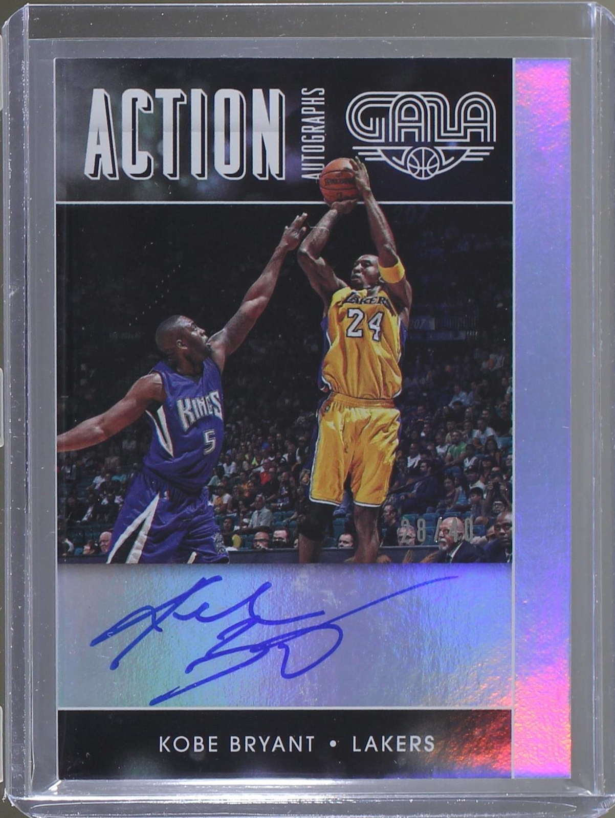 2015-16 Panini Gala - Action Autographs #AA-KBR Kobe Bryant /40 (AU ...