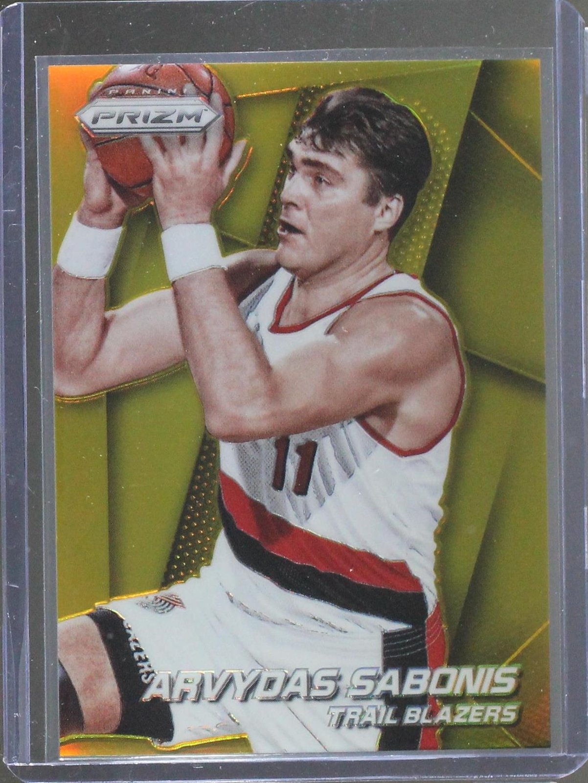 2014-15 Panini Prizm - Gold Prizm #234 Arvydas Sabonis /10 for sale ...