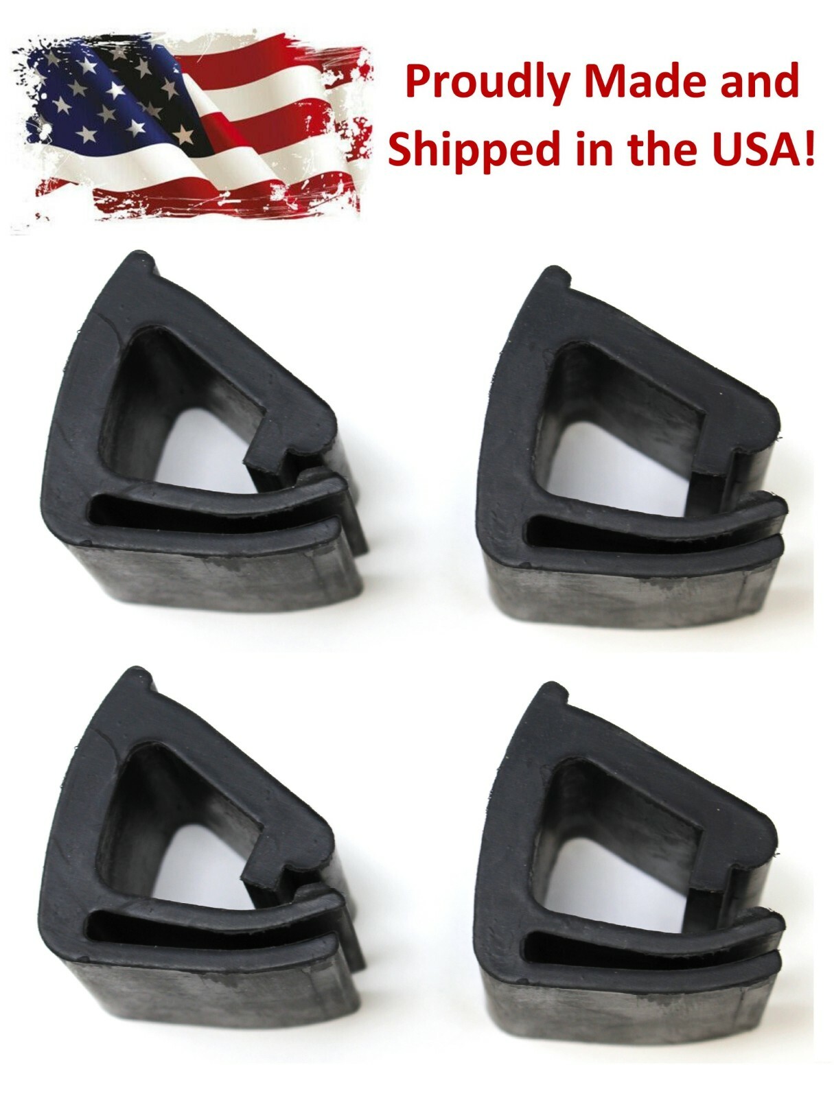 4 Pack Golf Cart Windshield Retaining Clips EZGO