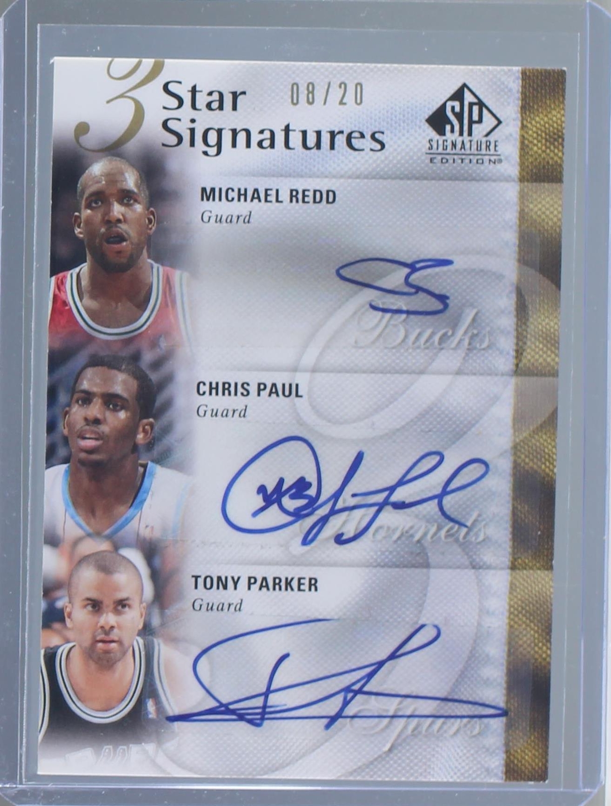 2009-10 SP Signature Edition - 3 Star Signatures #3S-PRP Chris Paul ...