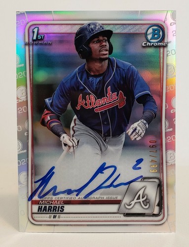 Michael Harris Baseball Card Database - Newest Products will be shown ...