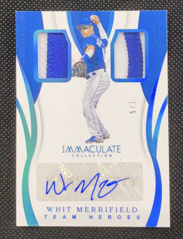 Whit Merrifield Baseball Card Database - Newest Products will be shown ...