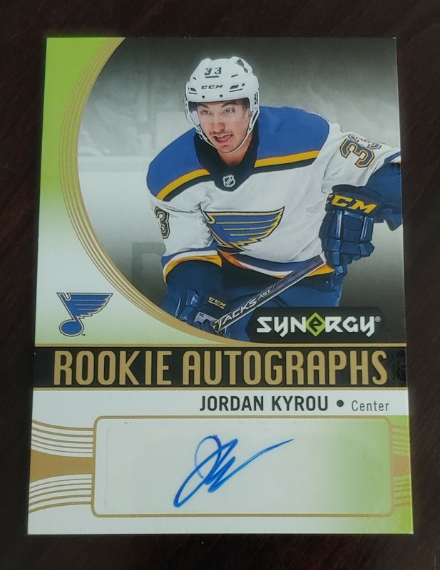 Jordan Kyrou Hockey Card Database - Newest Products will be shown first ...
