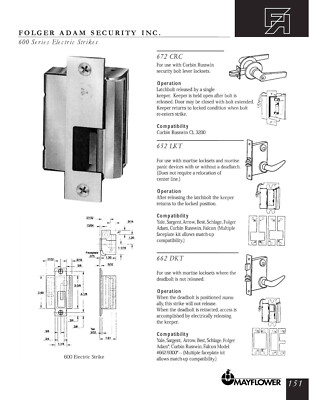 Locks & Locksets - Folger Adams