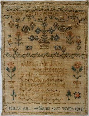 Samplers - Sampler By Mary Ann