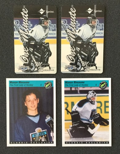 Manon Rheaume Hockey Cards