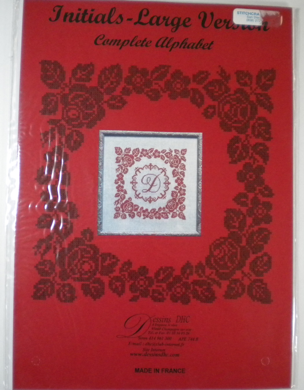 Pattern Pages | Dessins Initials Large Version Complete Alphabet Cross ...