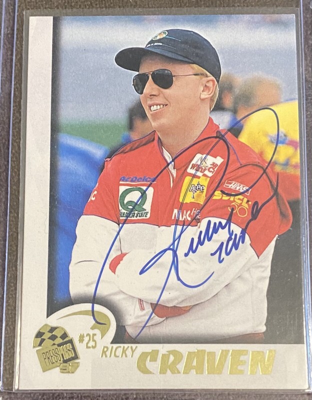 Ricky Craven Racing Card Checklist - Find All The Panini Nascar Cards ...