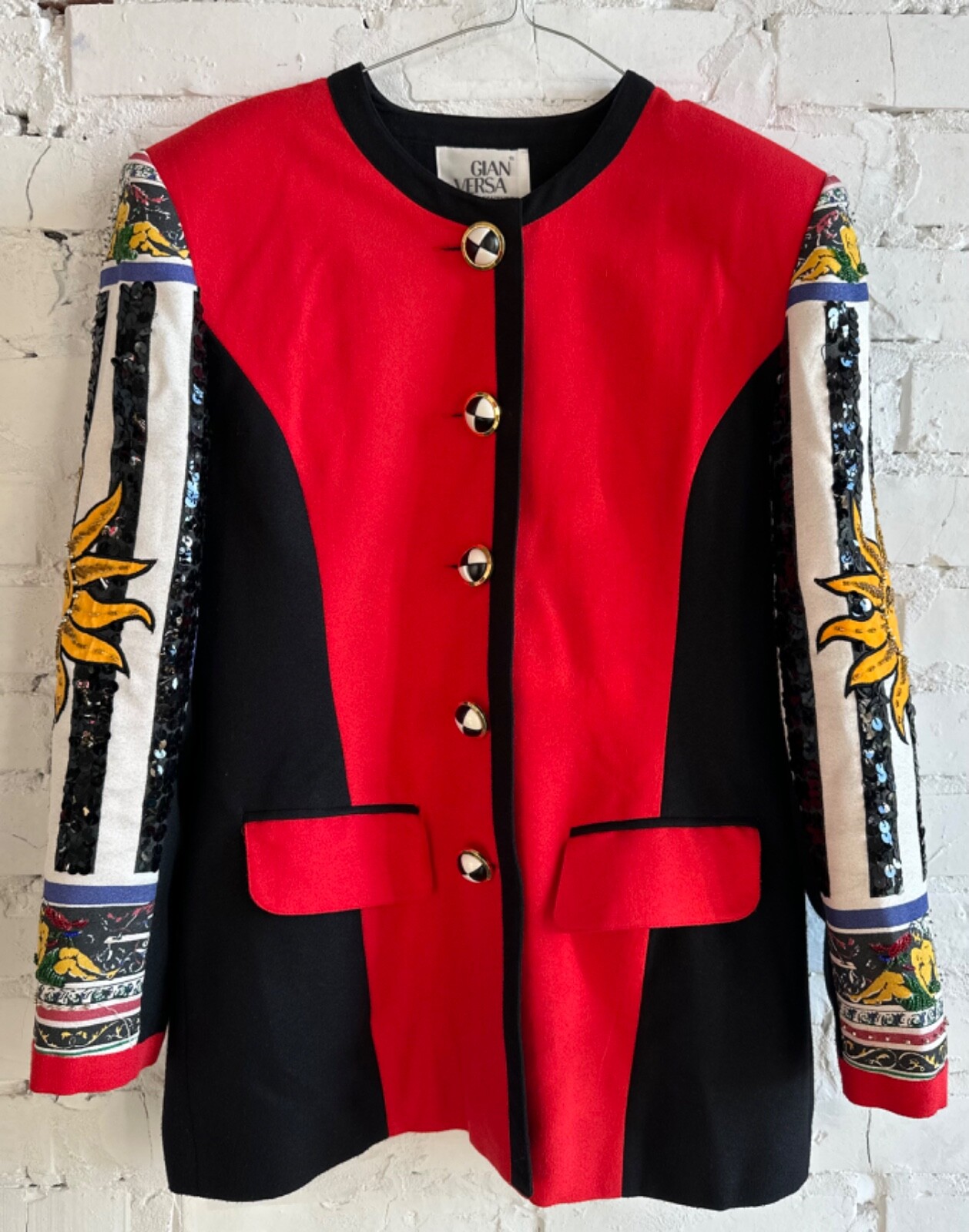 Vintage Gian Versa Versace Couture Blazer | eBay Vintage Gian Versa Versace Couture Blazer | eBay