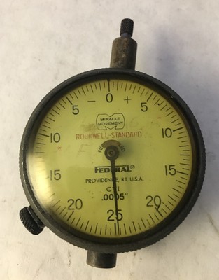 Indicators - Federal Miracle Movement Dial Indicator
