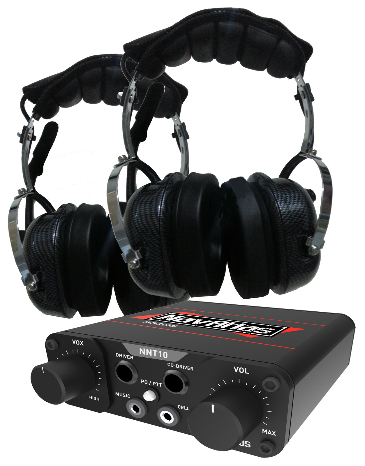 NavAtlas - NIO130PK - NNT10 Intercom Set with 2 Over the Head ...