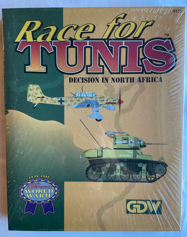 Race For Tunis (1992) Board Game – Board Game Guys