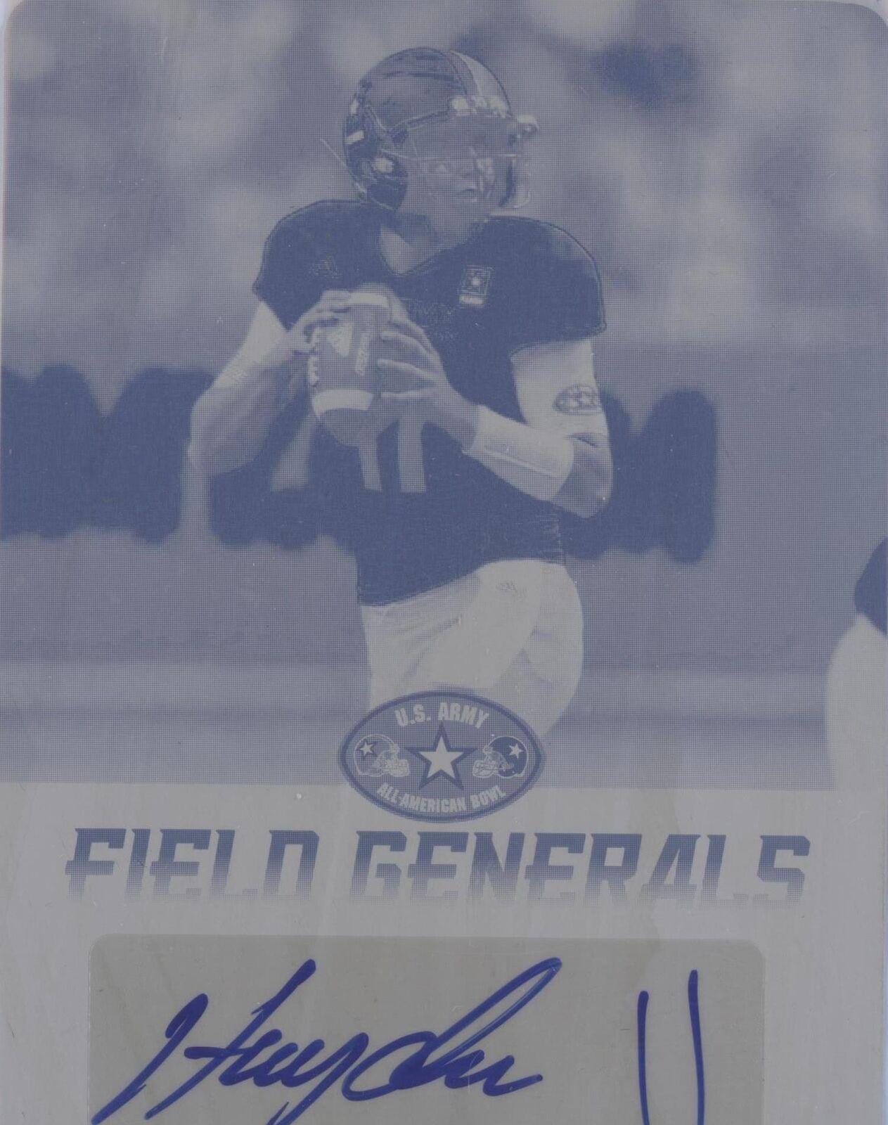 2013 Leaf U.S. Army All-American Bowl - Field Generals Hayden Rettig # ...