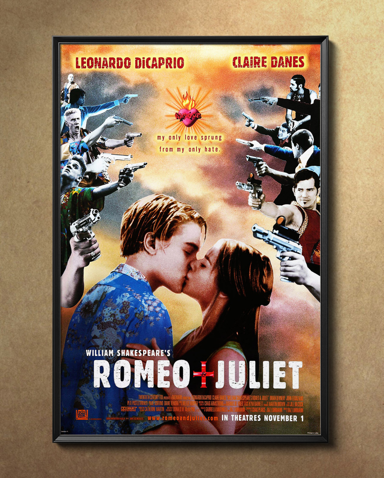 Romeo And Juliet 1996 Movie Poster