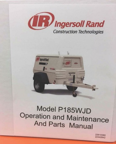 Ingersoll Rand P185 Air Compressor Parts Manual | Reviewmotors.co