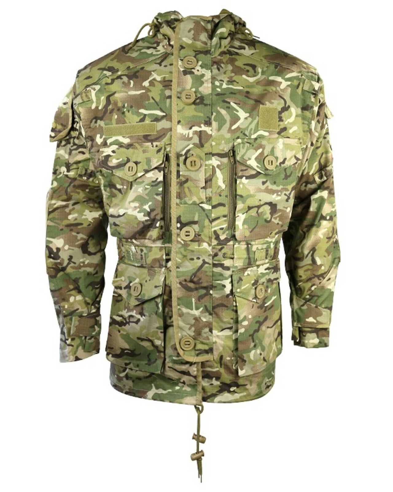 British Army Special Forces SAS Style Assault Hooded Smock Jacket - BTP ...