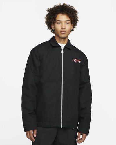 Nike Air Jordan Heritage Flight Reversible Black Jacket Nike Air Jordan Heritage Flight Reversible Black Jacket