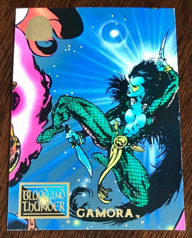 2019 Flair Marvel - Gamora Cards