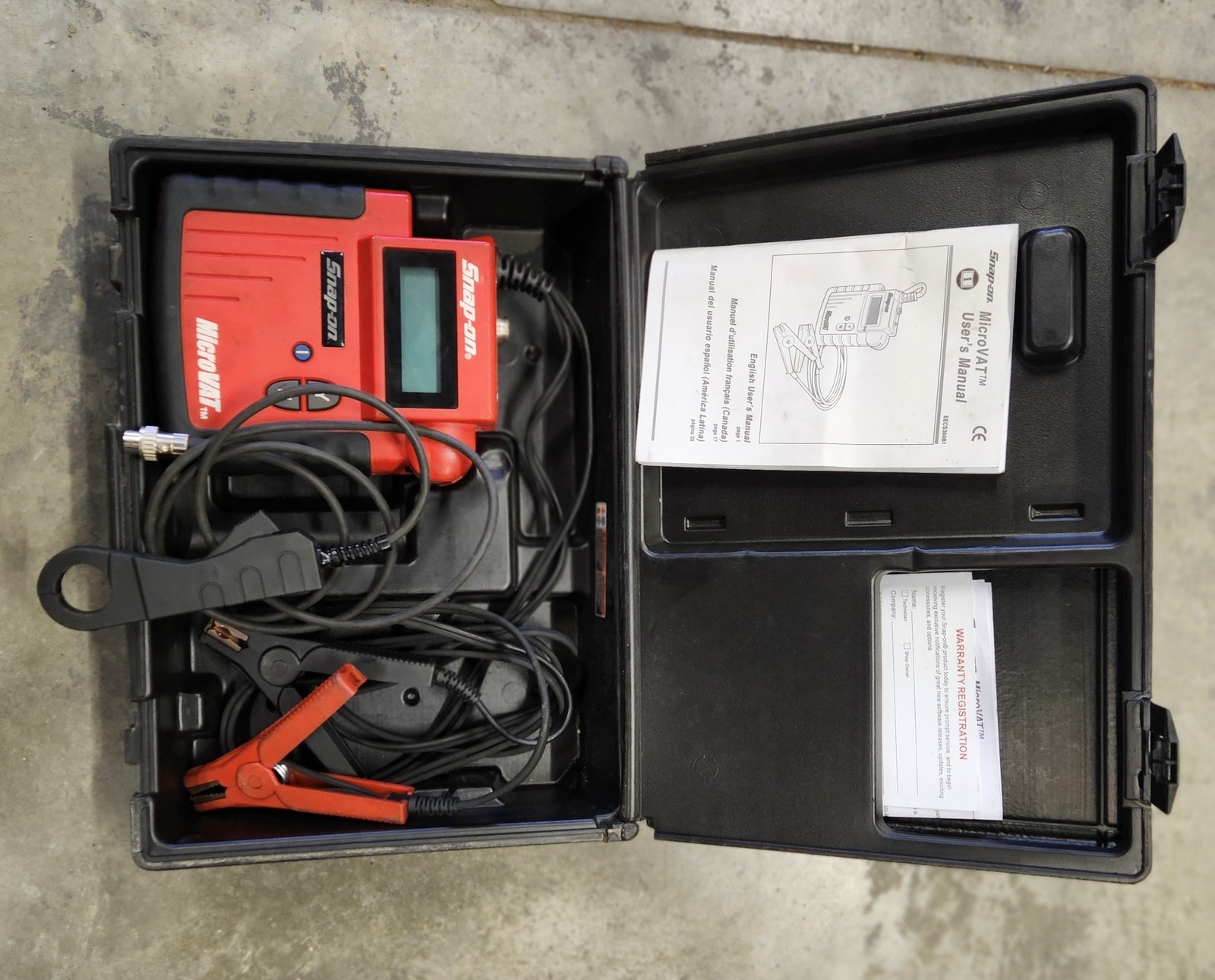 Snap On Tools EECS304B1B MicroVAT Battery Tester MICRO