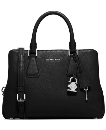 Michael Kors Hyde Large Slouchy Satchel Black Pebbled Michael Kors Hyde Large Slouchy Satchel Black Pebbled