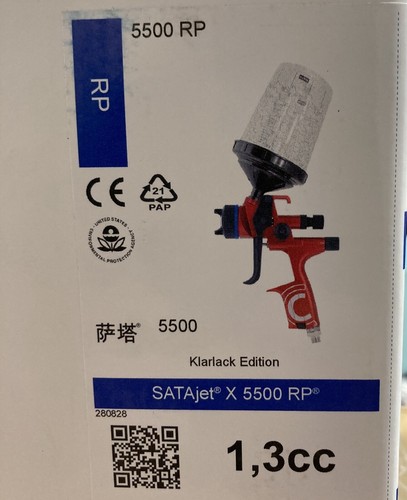 Satajet X5500 Rp Clear Coat Edition 1.3cc Spray Gun - New for sale in Union, Missouri | Search ...