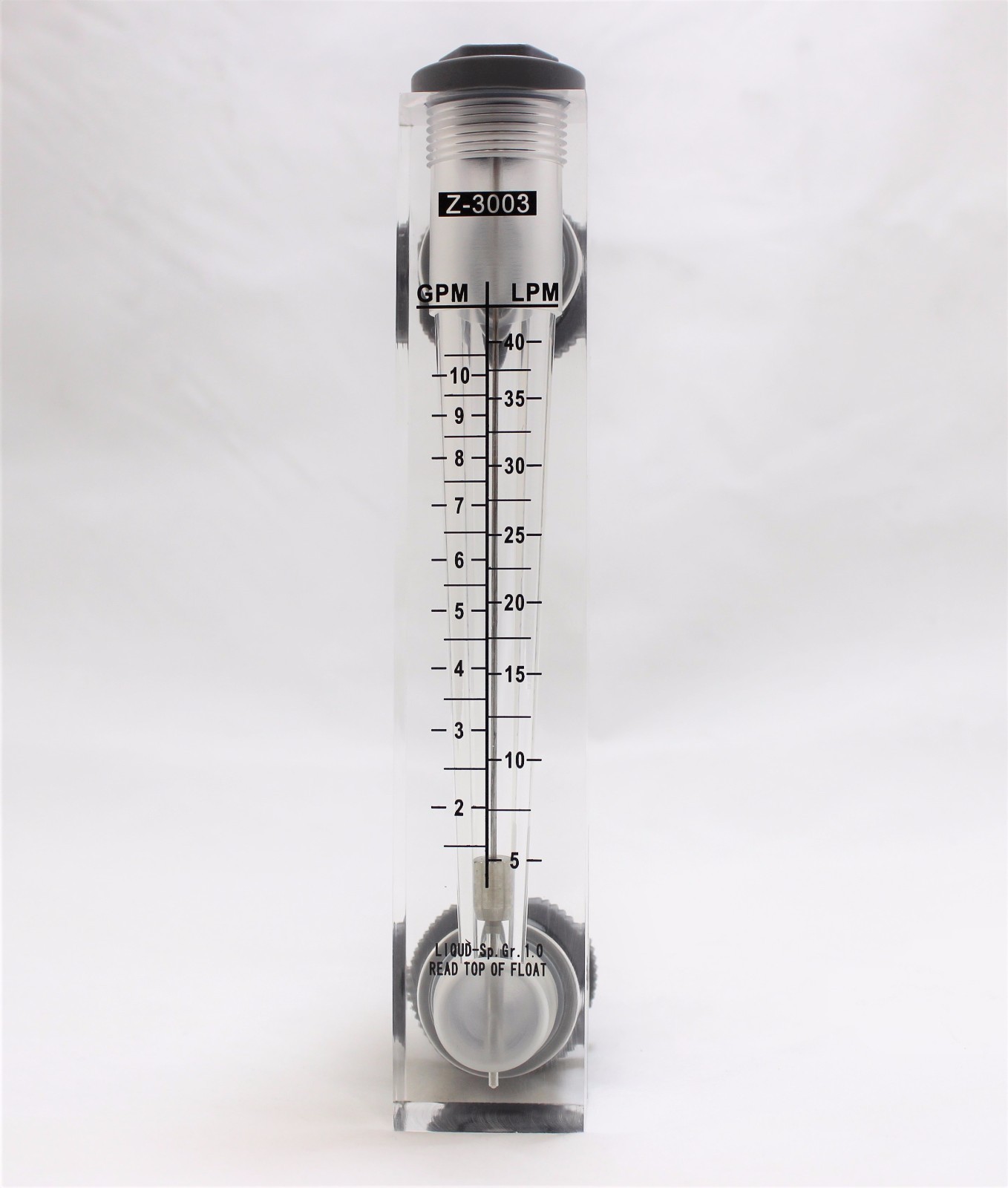 4-panel-flowmeter-water-flow-meter-rotameter-2-10-gpm-ebay