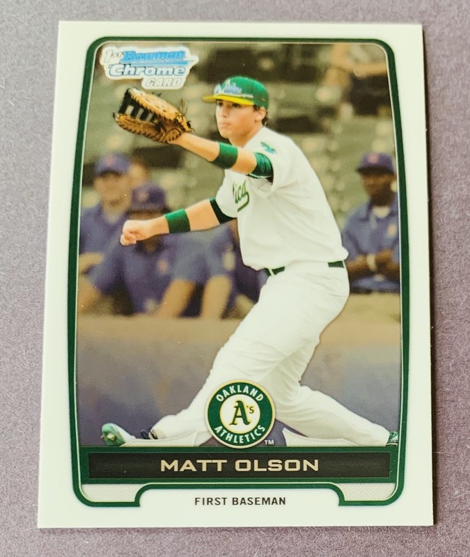 Matt Olson Baseball Card Database - Newest Products will be shown first ...