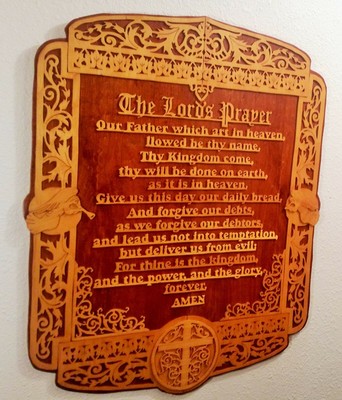 Plates & Plaques - Lord's Prayer Plaque - Vatican