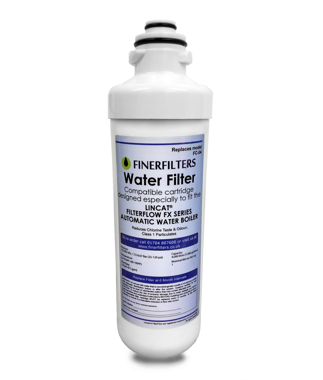 Lincat FC04 EB3FX EB4FX EB6FX FilterFlow Water Boiler Filter by ...