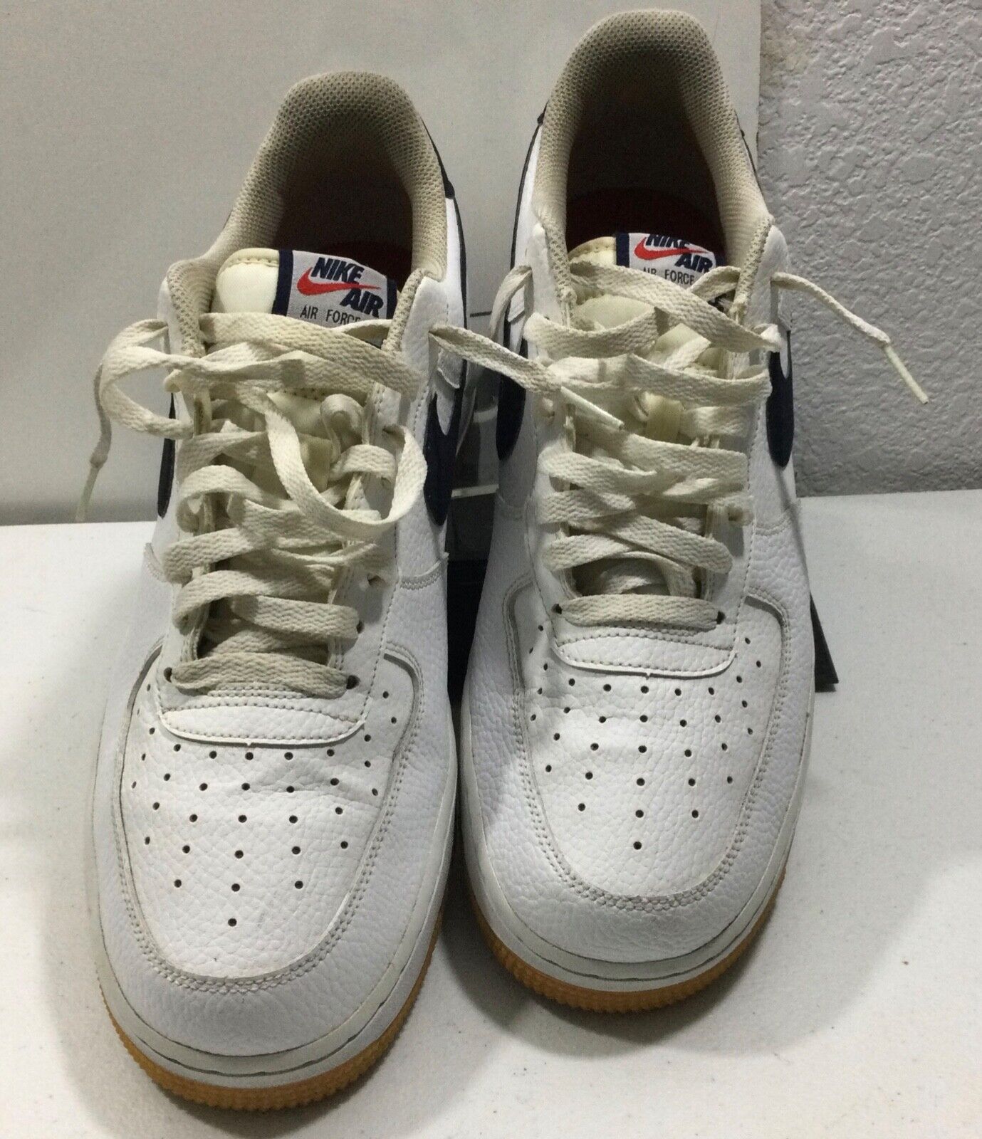 Nike Air Force 1 Shoes C10057-100 Size 13 White Obsidian Nike Air Force 1 Shoes C10057-100 Size 13 White Obsidian