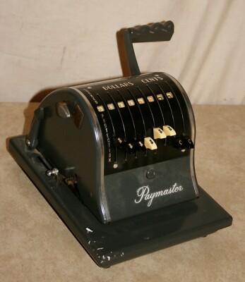 Cash Register, Adding Machines - Vintage Paymaster Series