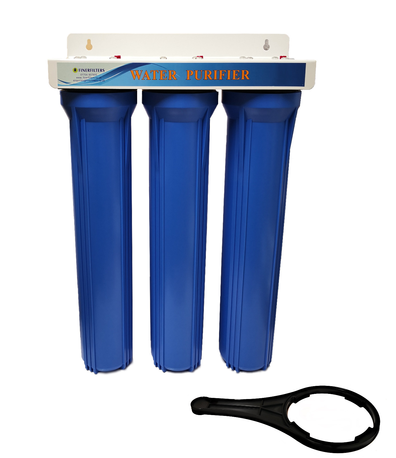 KOI Pond Dechlorinator 20" Water Filter System with filters - Hosepipe ...