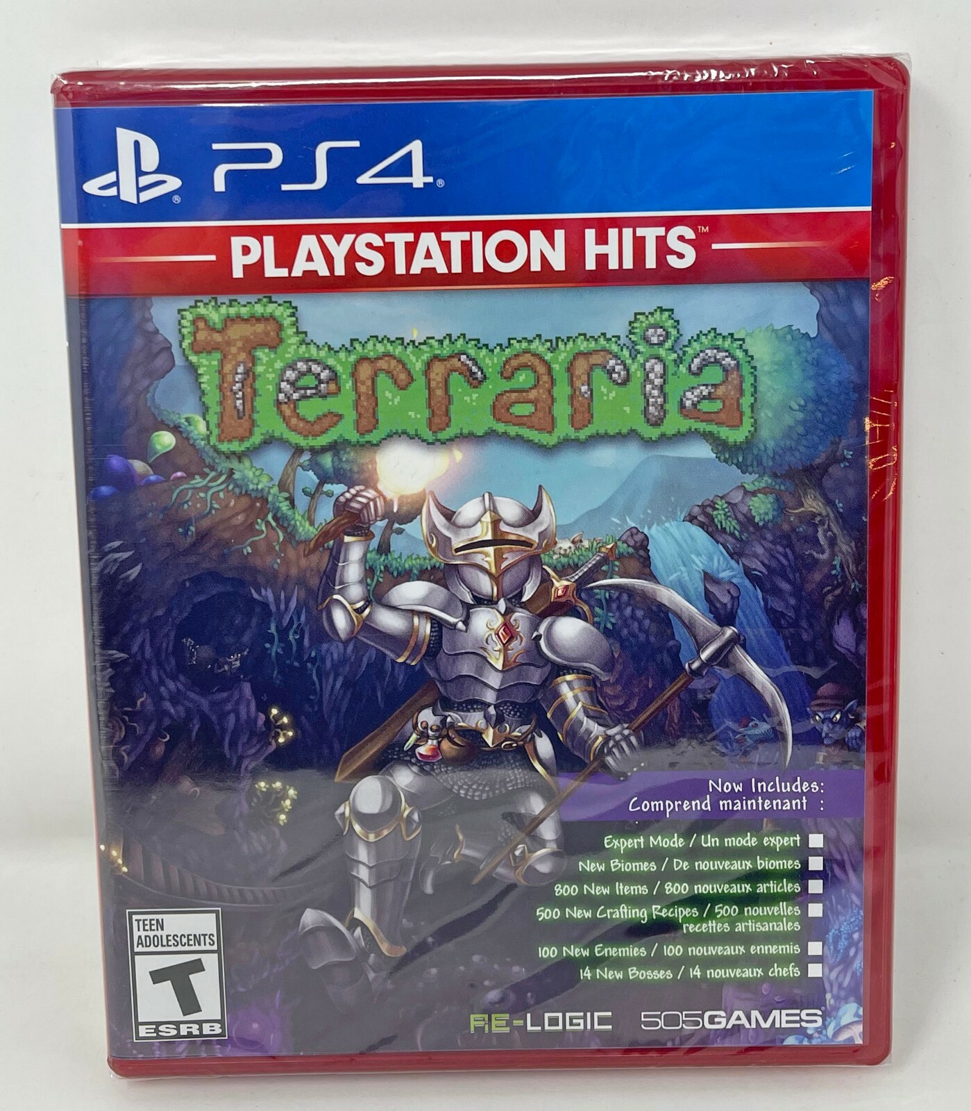 PS4 Terraria Playstation Hits New Sealed Unopened Red Case
