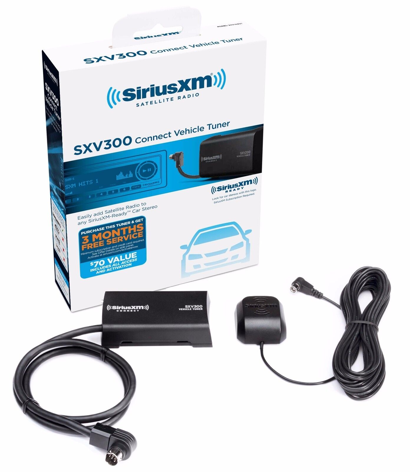 SiriusXM SXV300V1 Satellite Radio Vehicle Connect Tuner Kit Sirius XM ... SiriusXM SXV300V1 Satellite Radio Vehicle Connect Tuner Kit Sirius XM ...