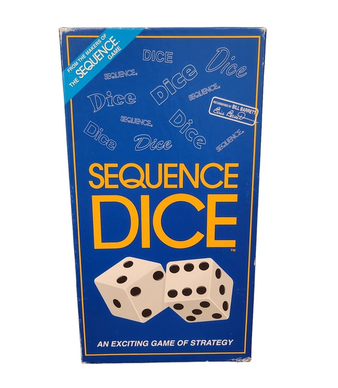 Sequence Dice (1999) Board Game – Board Game Guys