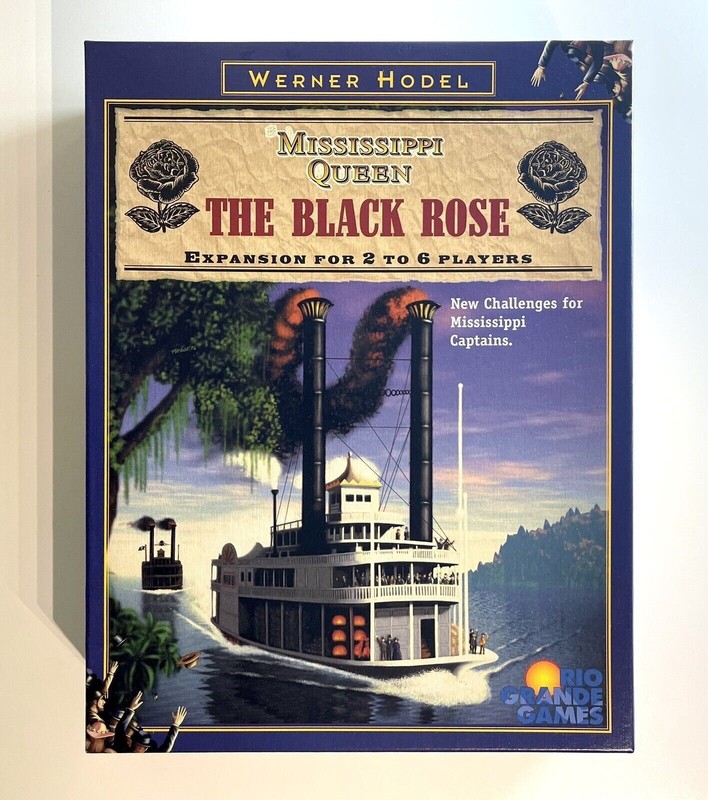 Mississippi Queen: The Black Rose (1998) Board Game – Board Game Guys
