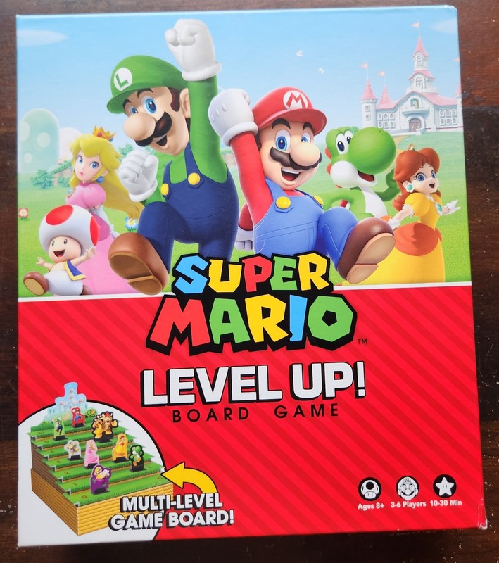 Super Mario: Level Up! Board Game (2017) Board Game – Board Game Guys