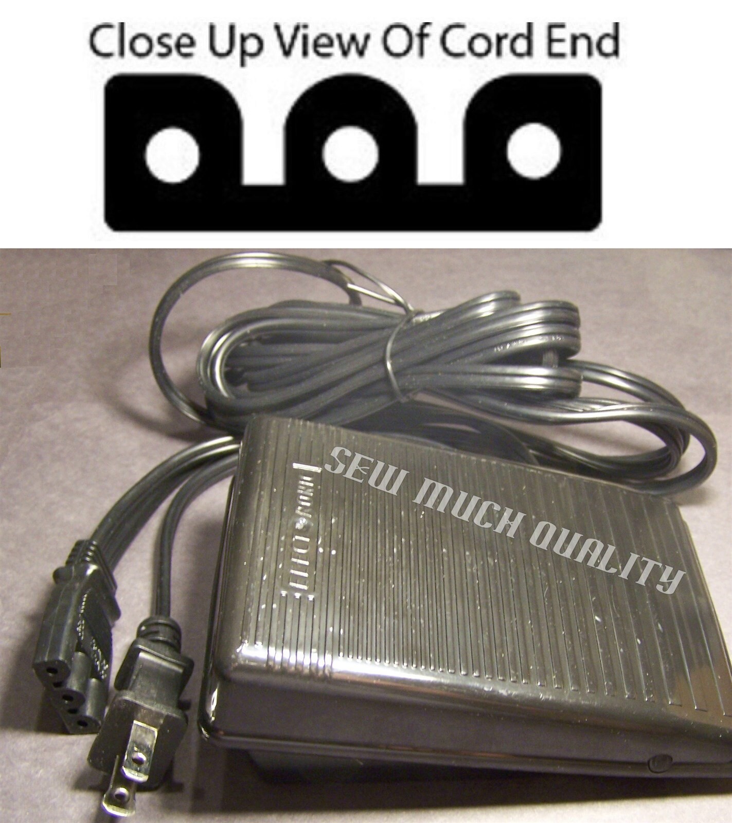 FOOT CONTROL PEDAL W/ Cord Singer 3321 3323 4432 Heavy Duty FOOT CONTROL PEDAL W/ Cord Singer 3321 3323 4432 Heavy Duty