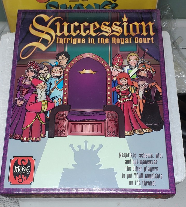 Succession: Intrigue in the Royal Court (2004) Board Game – Board Game Guys