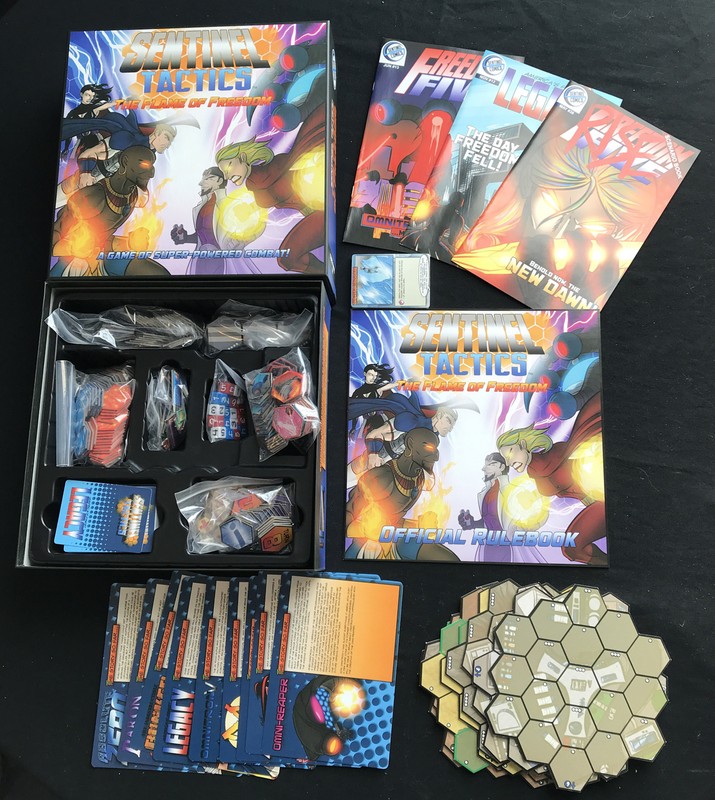 Sentinel Tactics: The Flame of Freedom (2014) Board Game – Board Game Guys