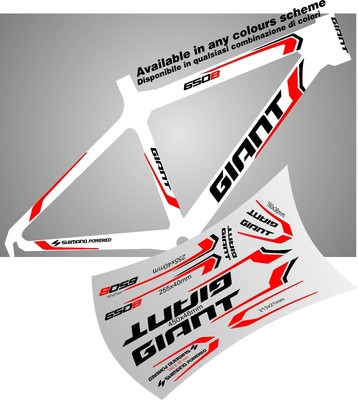 Decals, Stickers - Giant Bike Sticker - Nelo's Cycles