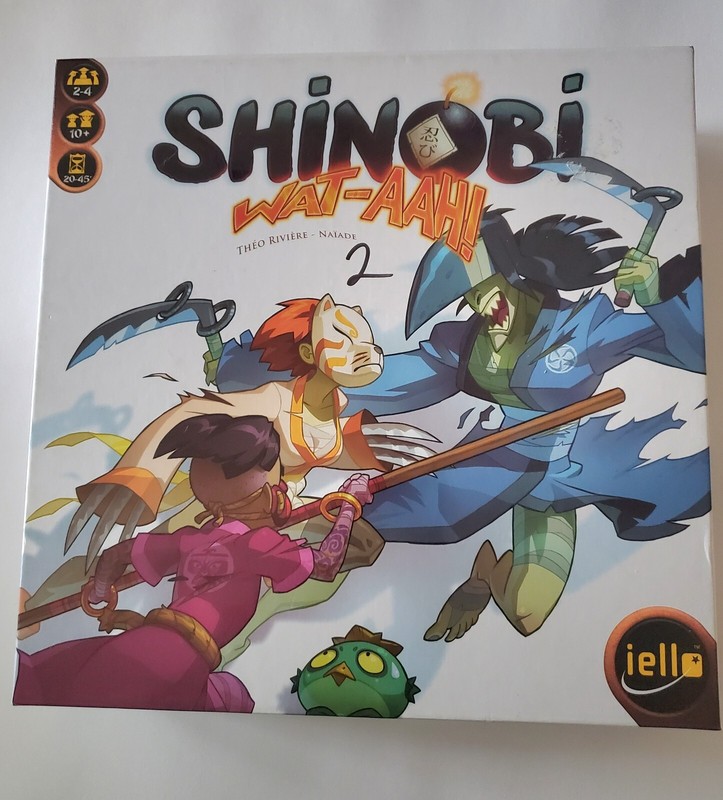 Shinobi WAT-AAH! (2014) Board Game – Board Game Guys