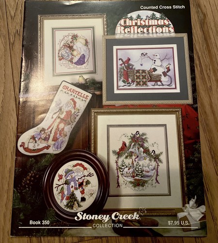 5 Patterns Stocking | Christmas Reflections Stoney Creek Cross Stitch