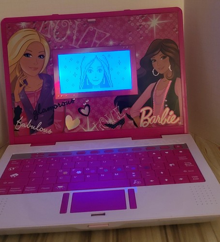 Barbie I Love Fashion Learning Laptop Game Computer Mattel Oregon Scientific Toy eBay