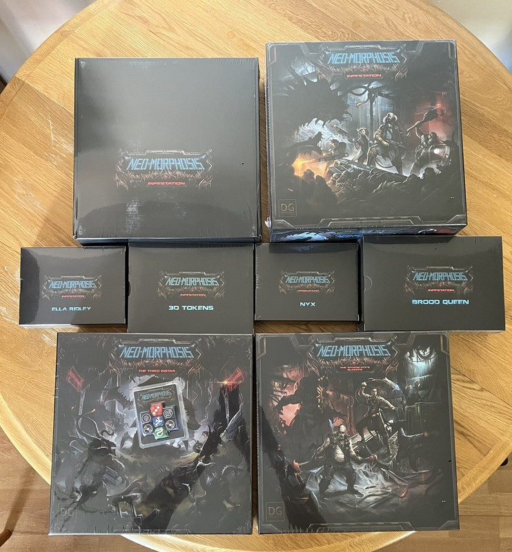 Neo-Morphosis: Infestation (2023) Board Game – Board Game Guys