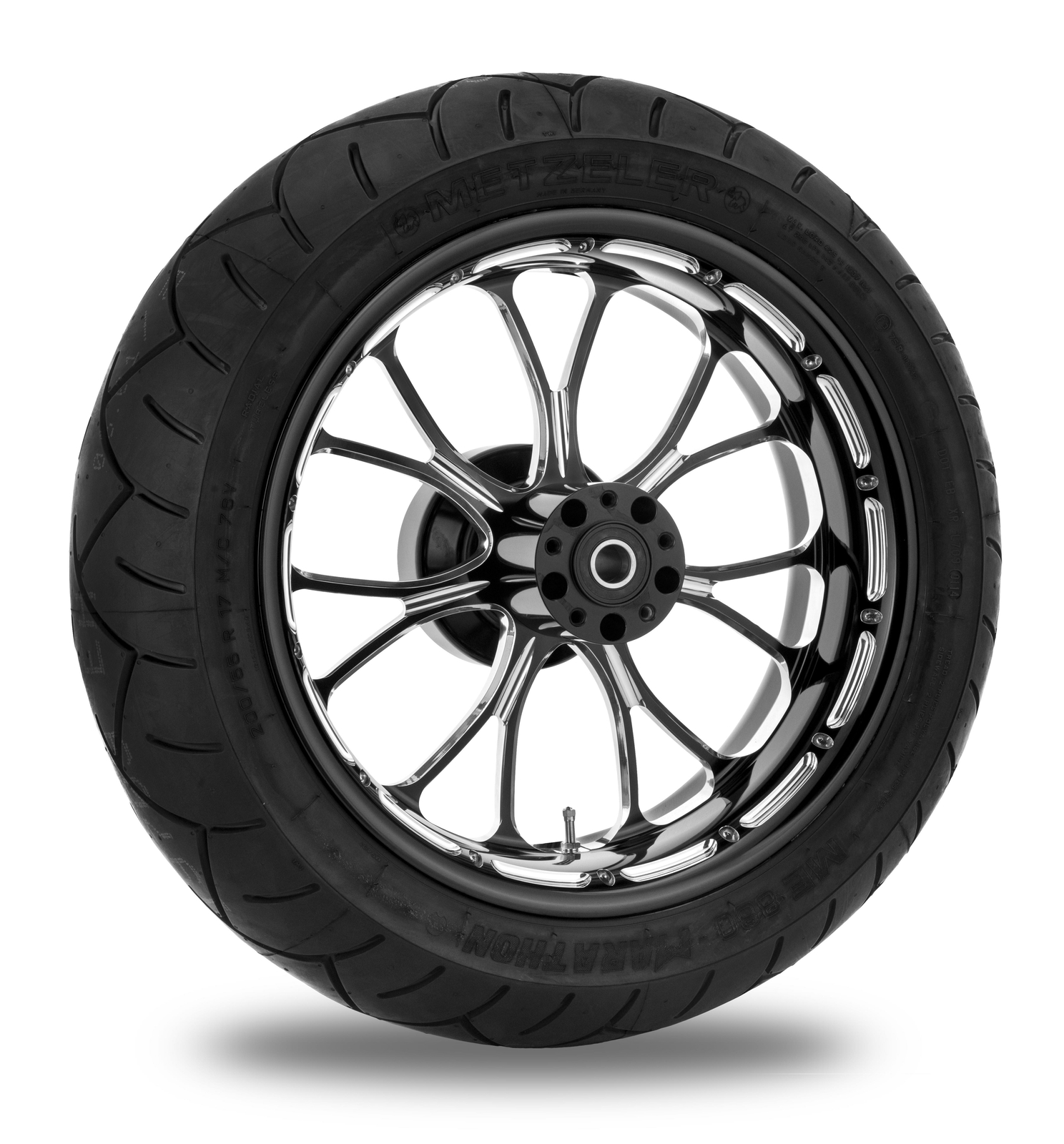 Performance Machine - 9270-7716R-HEA-BMP - Heathen Rear Wheel Package ...