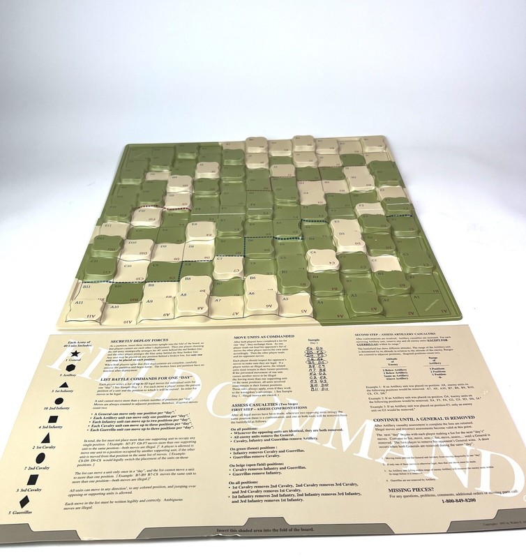 Field Command (1991) Board Game – Board Game Guys