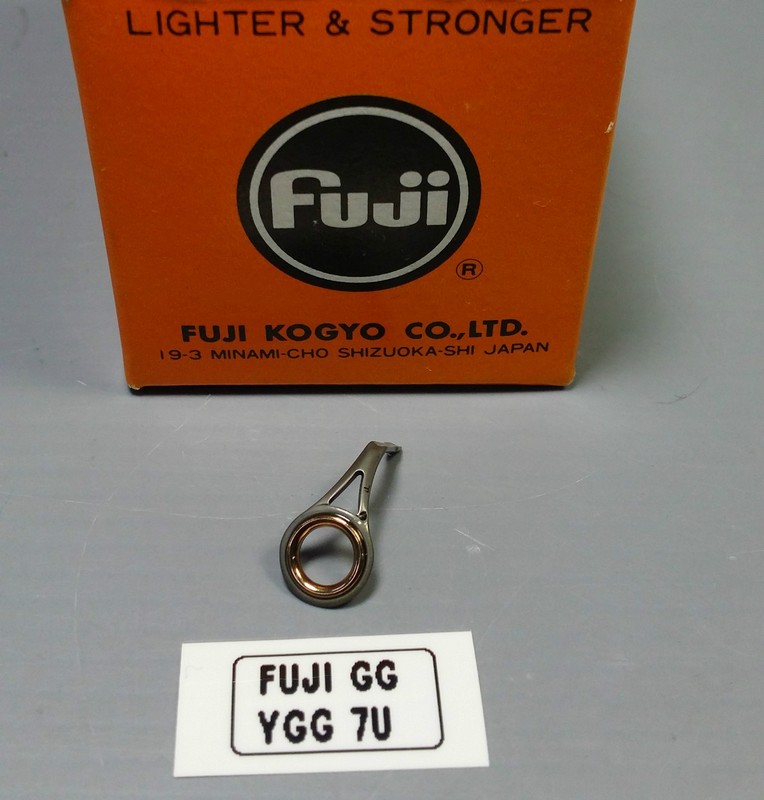 1pc Fuji Tackle Ygg Gold Cermet Fishing Rod Guides Discontinued Choose Size