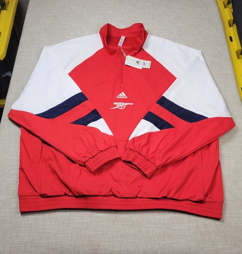 Adidas Arsenal FC Icon Top Jacket Size 2XL Mens Red White 1 Adidas Arsenal FC Icon Top Jacket Size 2XL Mens Red White 1