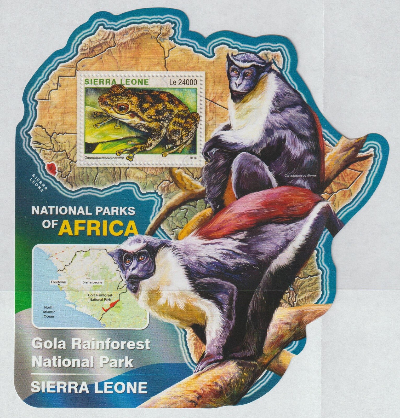 Sierra Leone - 2016 MNH s/s of African National Parks issue #3790のeBay ...
